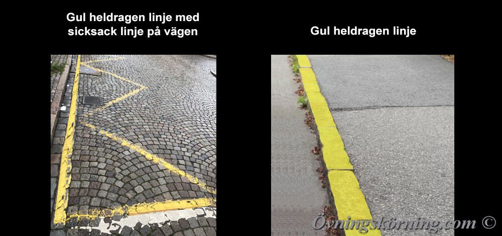Körkortsteori. Här kan du läsa om var du inte får parkera eller stanna.